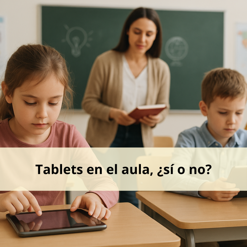 Tablets en el aula, ¿sí o no? - Clases con Ali